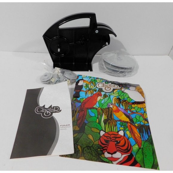 Glastar | Other | Vtg Glastar Stained Glass Foiler Machine Unused W All ...